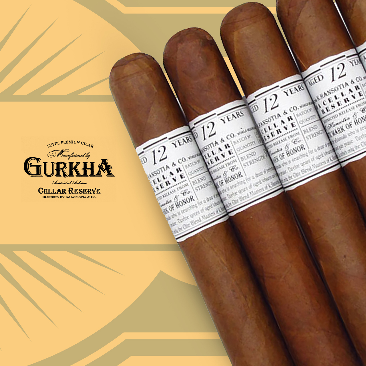 Gurkha Cellar Reserve 12 Year Platinum: A Luxury Experience - Gotham Cigars